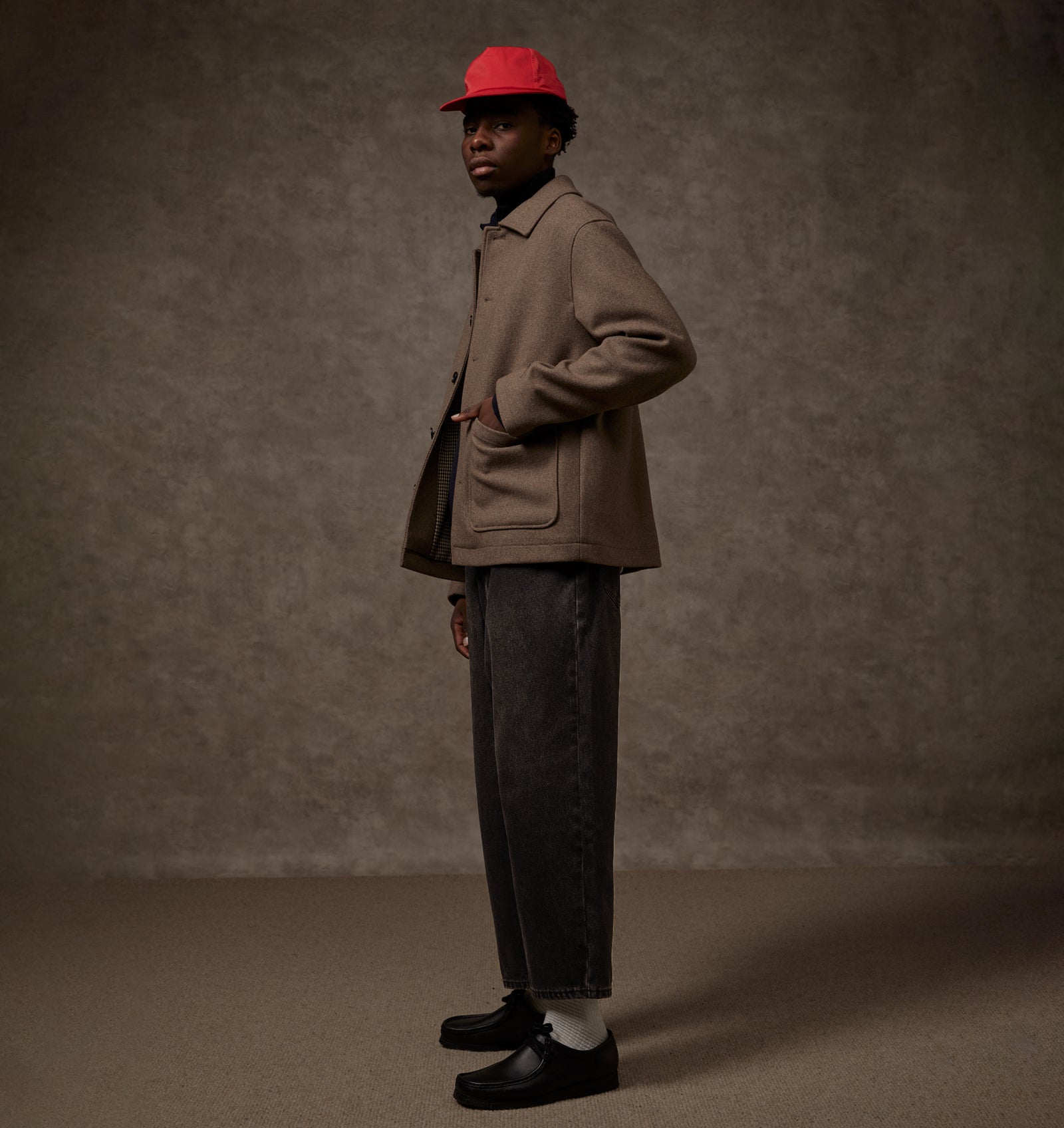 Samson Cropped Denim Pant in Washed Black | I Love Ugly