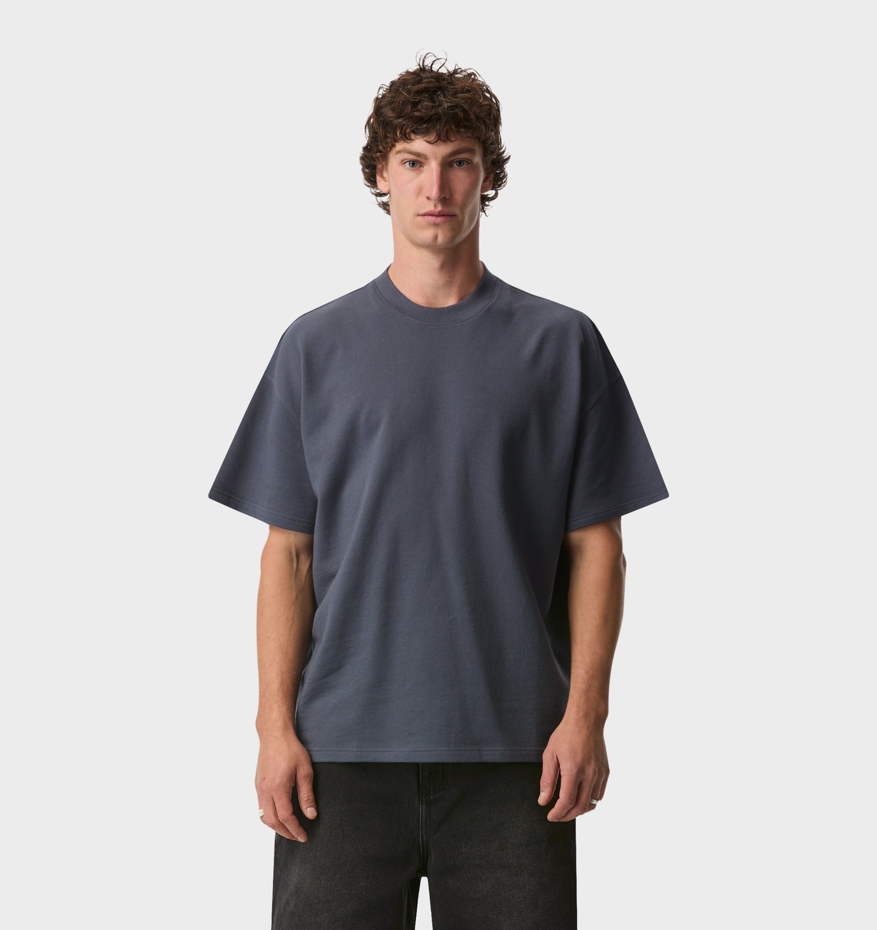 Heavy Box Tee 2.0 - Indigo | I Love Ugly
