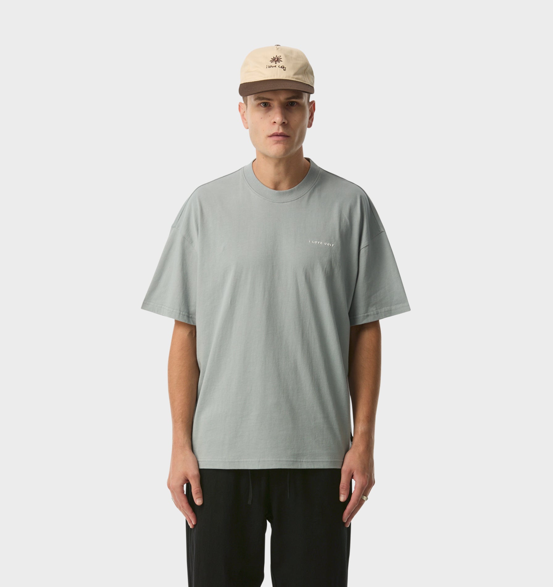 Box Tee 2.0 - Slate Grey | I Love Ugly