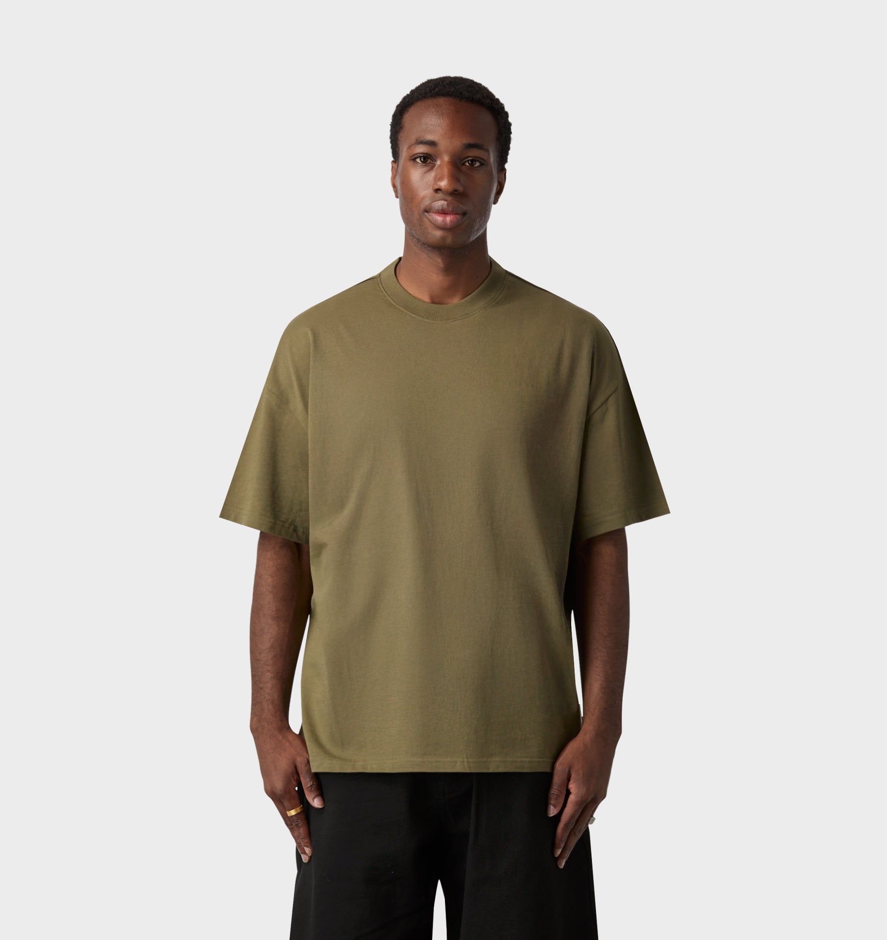 Box Tee 2.0 - Lichen Green | I Love Ugly