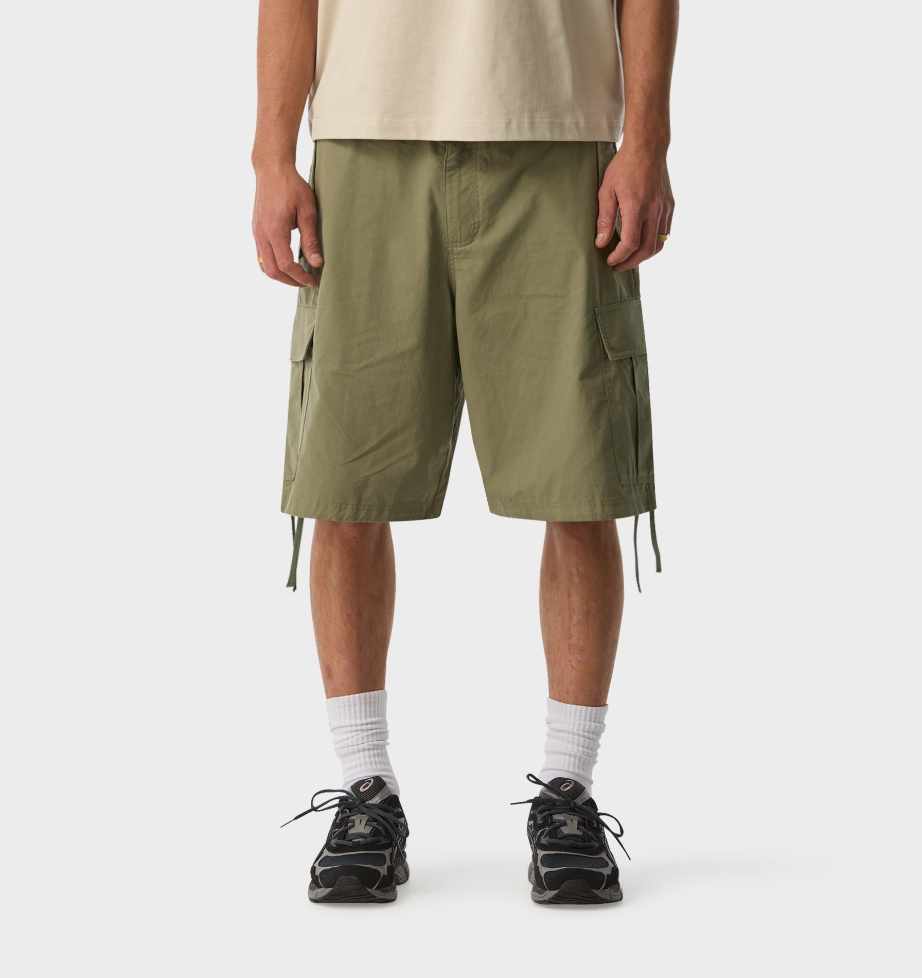 Aviator Cargo Short - Light Moss | I Love Ugly