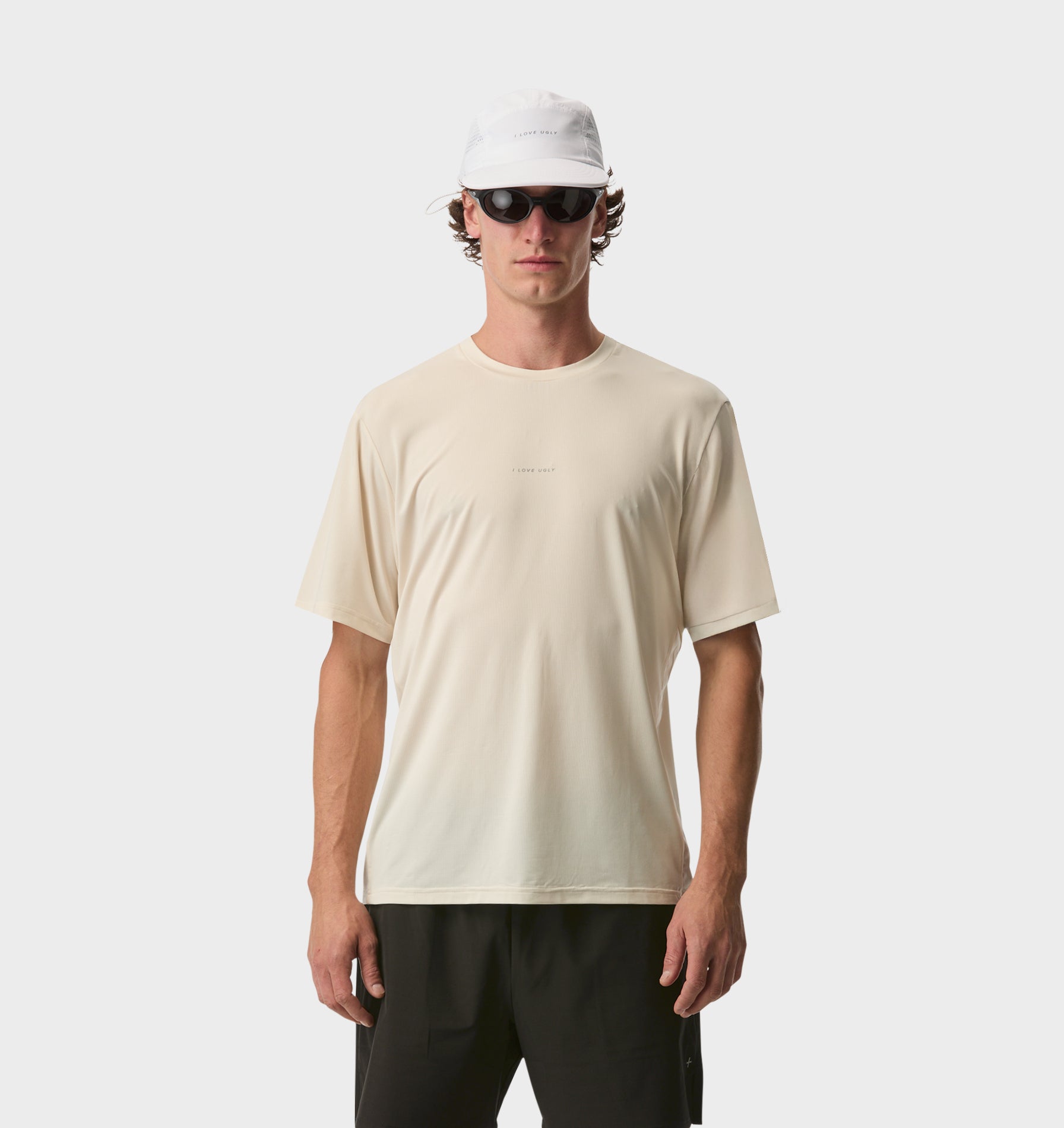 Active Classic Tee - Off White | I Love Ugly