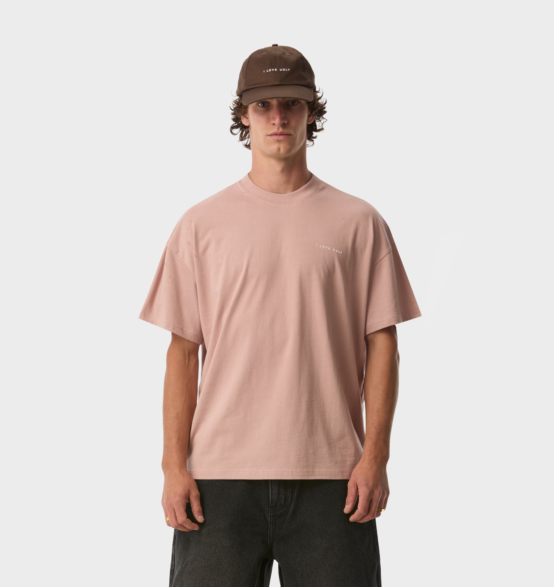 Box Tee 2.0 - Dusky Pink | I Love Ugly