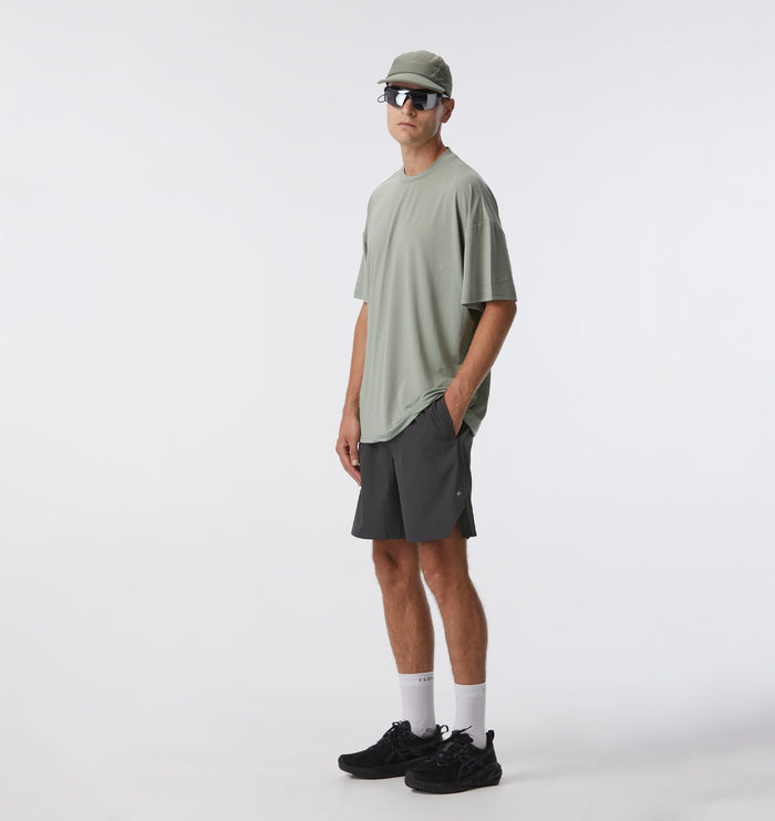 Active 5 Inch Short - Workout Shorts in Charcoal Black | I Love Ugly